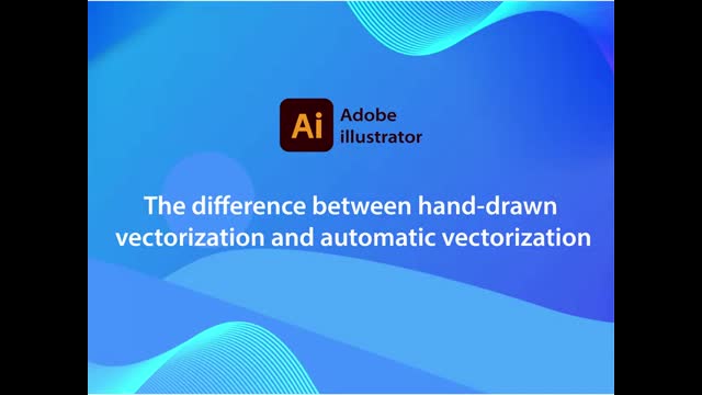 The Difference Between Hand Drawn Vectorization And Automatic Vectorization 100free Best Video